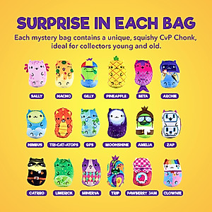 Cats vs Pickles 1pc Mystery Bags Wave 6 inch CvP Chonk Bean Filled Plushies