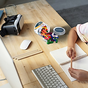 600 Silver Thumb Tacks for Bulletin Board Thumb Tacks for Wall Corkboard Map Calendar Photo -Home Office Craft Projects Heavy Duty Plastic Head Steel Pin