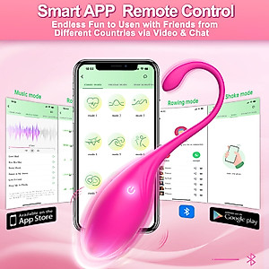 Adult Sex Toys for Women Couples - App Control Wearable Panty Vibrator with 9 Vibrations, G spot Clitoral Stimulator Couple Vibrators, Rose Sex Stimulator for Women Pleasure, Adult Sex Toys