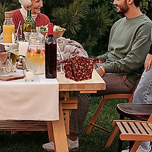 Amosfun 1PC Box Japanese wrapping cloth Gift- Wrapping Cloth reusable lunch bag square handkerchief gift wrapping cloth Decorative Wrapping Cloth lunch handbag scrapbook cotton convenient