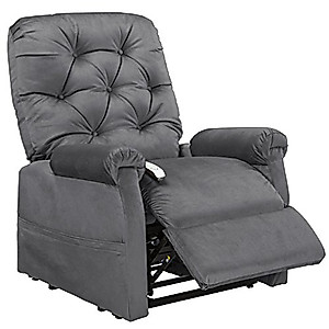 Mega Motion Classica Power Lift Chair Recliner- Charcoal (Curbside Delivery)