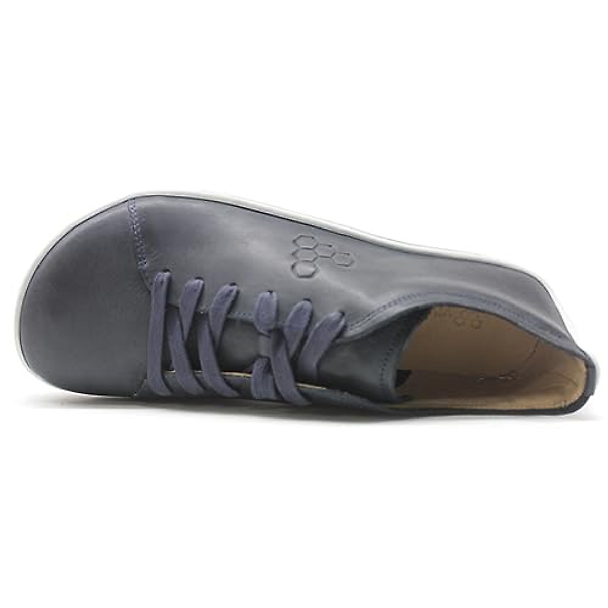 Vivobarefoot Mens Addis Leather Navy Navy Trainers 11 US
