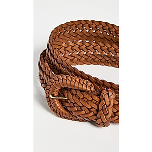 Madewell Women's Woven Belt, Desert Camel, Tan, M-L