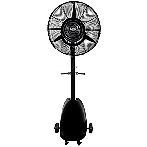 Luma Comfort MF26B High Power Misting Fan – All Metal 26” with 1000 Sq Ft Cooling & 5 Gal Tank