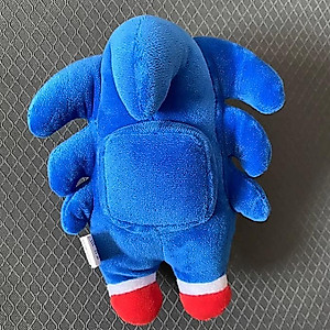 Metal Sonic 15cm/6in Sonic Plush Toy, Plush, Sonic exe Plush, Sonic Among Plush, Gift for Kids or Fans
