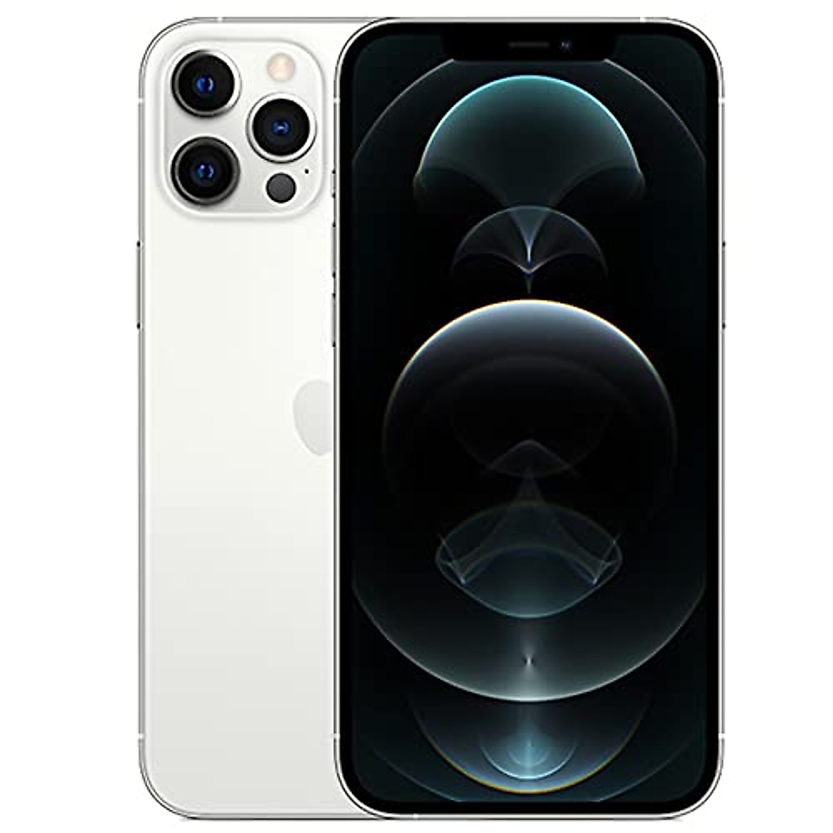 Apple iPhone 12 Pro, 128GB, Silver - Unlocked (Renewed Premium)