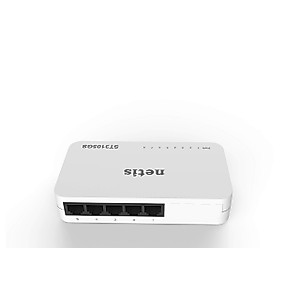 Netis ST3105G Unmanaged 5-Port 10/100/1000M Gigabit Desktop Switch, Auto-Negotiation and Plug and Play, 10Gbps Capacity