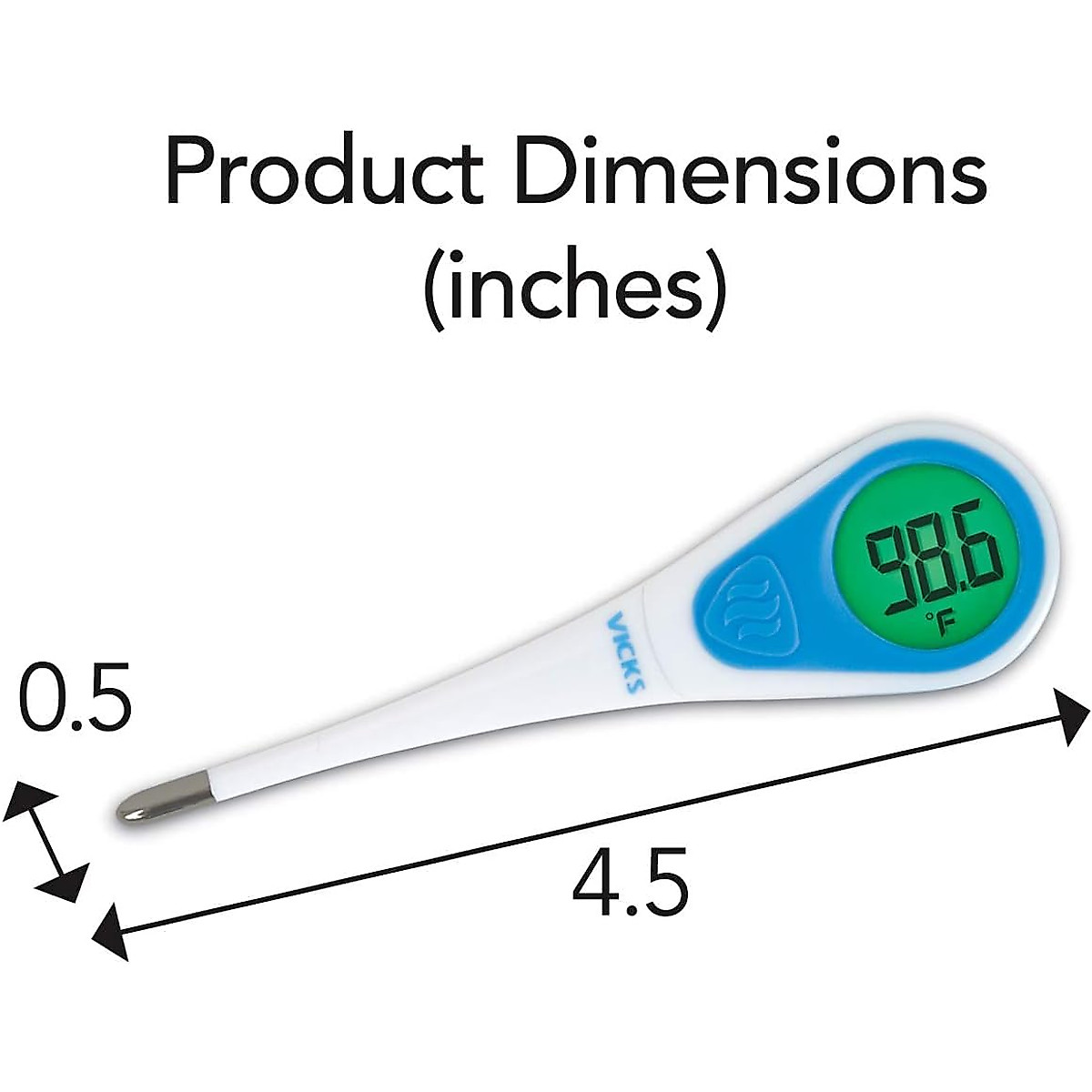 Vicks SpeedRead Digital Thermometer [V912US] 1 Each (Pack of 2)