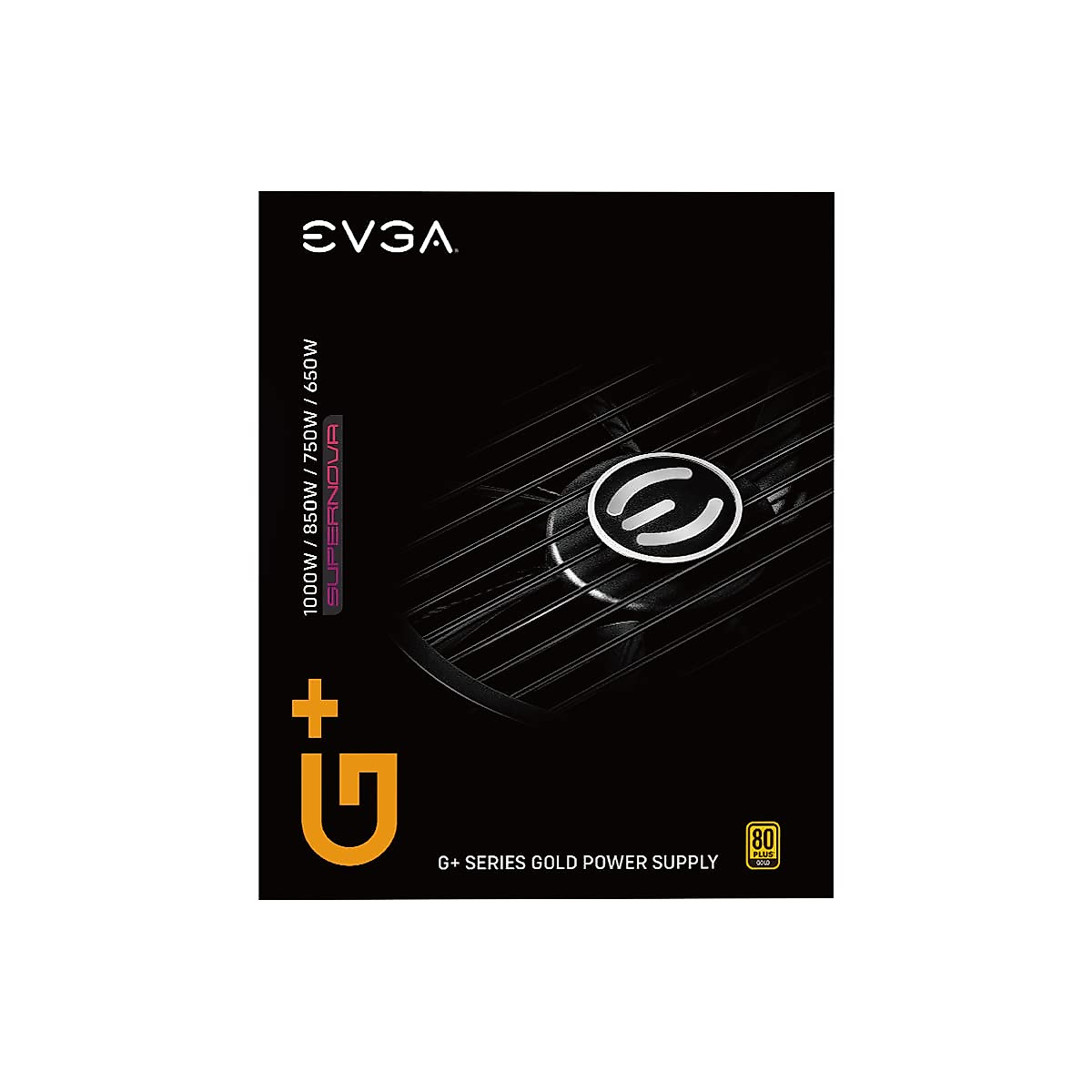 EVGA SuperNOVA 1000 G+, 80 Plus Gold 1000W, Fully Modular, FDB Fan, 10 Year Warranty, Includes Power ON Self Tester, Power Supply 120-GP-1000-X1,Black