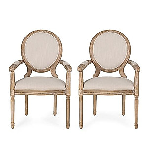 Christopher Knight Home Judith DINING CHAIR SETS, Wood, Beige + Natural