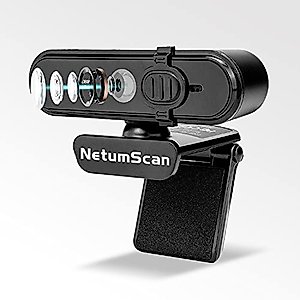 NetumScan AutoFocus HD 1080P Webcam with Dual Microphone & Privacy Cover, Business Webcam USB Web Camera with Wide Angle for Desktop or Laptop Streaming/Video Conferencing/Online Learning (60FPS)