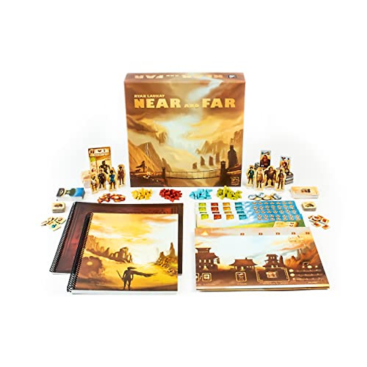 Near and Far by Red Raven Games, Strategy Board Game
