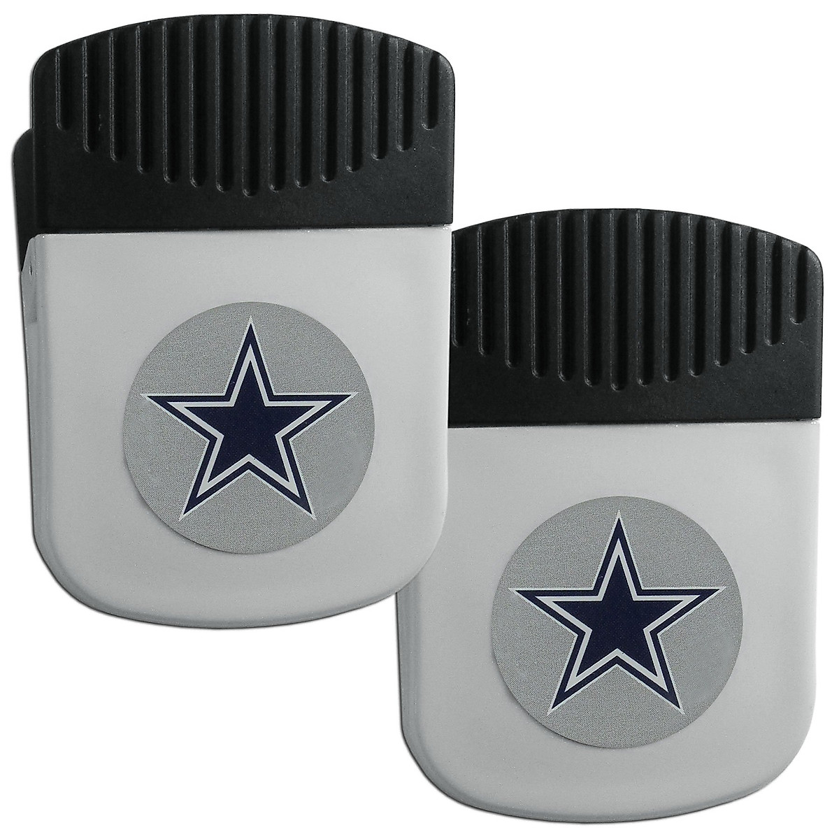NFL Siskiyou Sports Fan Shop Dallas Cowboys Chip Clip Magnet 2 pack Team Color