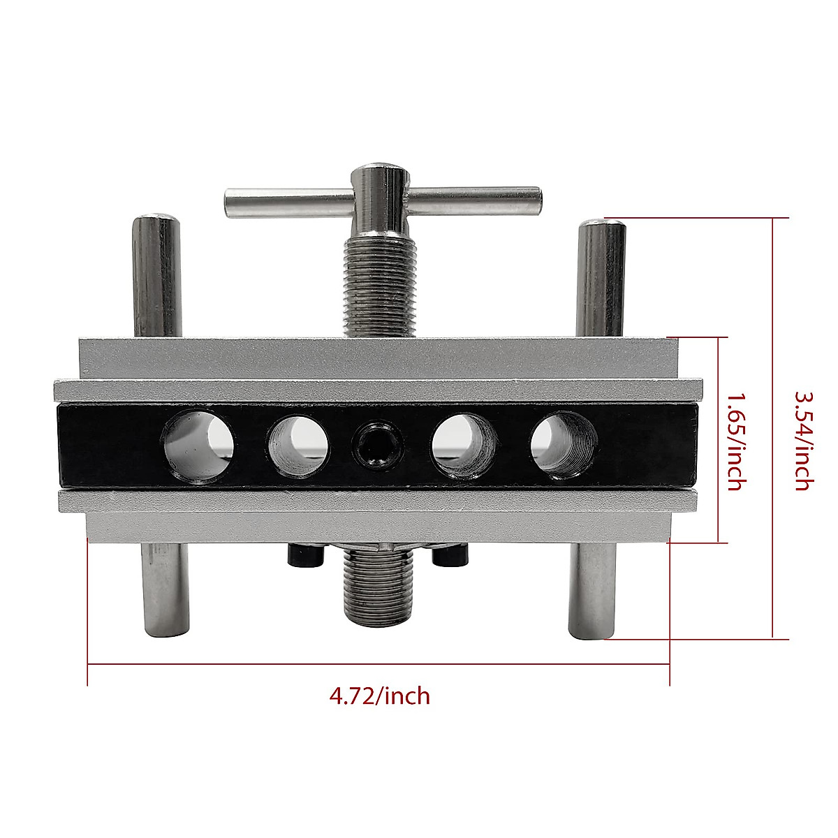 WAYCOJOY Self Centering Dowel Jig Kit, Drilling Guide Bushings Set, Woodworking Doweling Jig Puncher Locator Joints Tool for Straight Holes