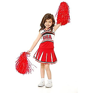 Rubie's Child's Charades USA Cheerleader Costume, X-Large