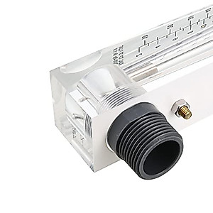 uxcell G 1" Thread Input 2-20 GPM Water Liquid Flow Measuring Flow-Meter