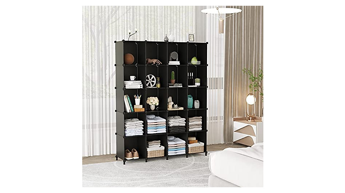 AWTATOS 20-Cube Storage Organizer - Versatile DIY Shelving