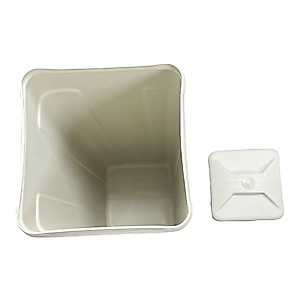 Structural (BT-1134-AL-1) 11" X 34" Square Brine Tank Almond