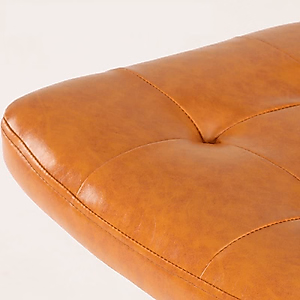 LUKEO Rattan Computer Chair Retro Rotating Chair Comfortable Study Desk Seat Breathable Armrest Office Furniture