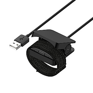 Chofit Charger Compatible with Amazon Halo Charger Cable, Replacement Charger Cable Cord for Amazon Halo Smartwatch, 3.3Ft Sturdy Power Charging Cord (Black,1Pack)
