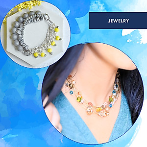 Beadalon 49 Strand Stainless Steel Bead Stringing Wire.018 in / 0.46 mm, Bright, 10 ft / 3.1 m