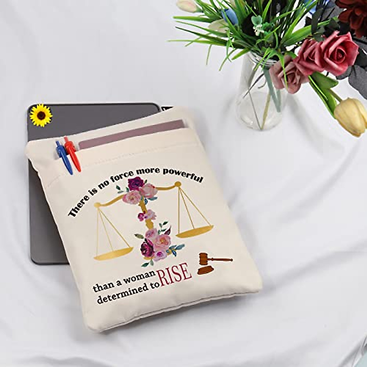 Lawyer Book Sleeve Law School Graduation Gift Law Student Book Protector Judge Student Gift Female Attorney Book Cover