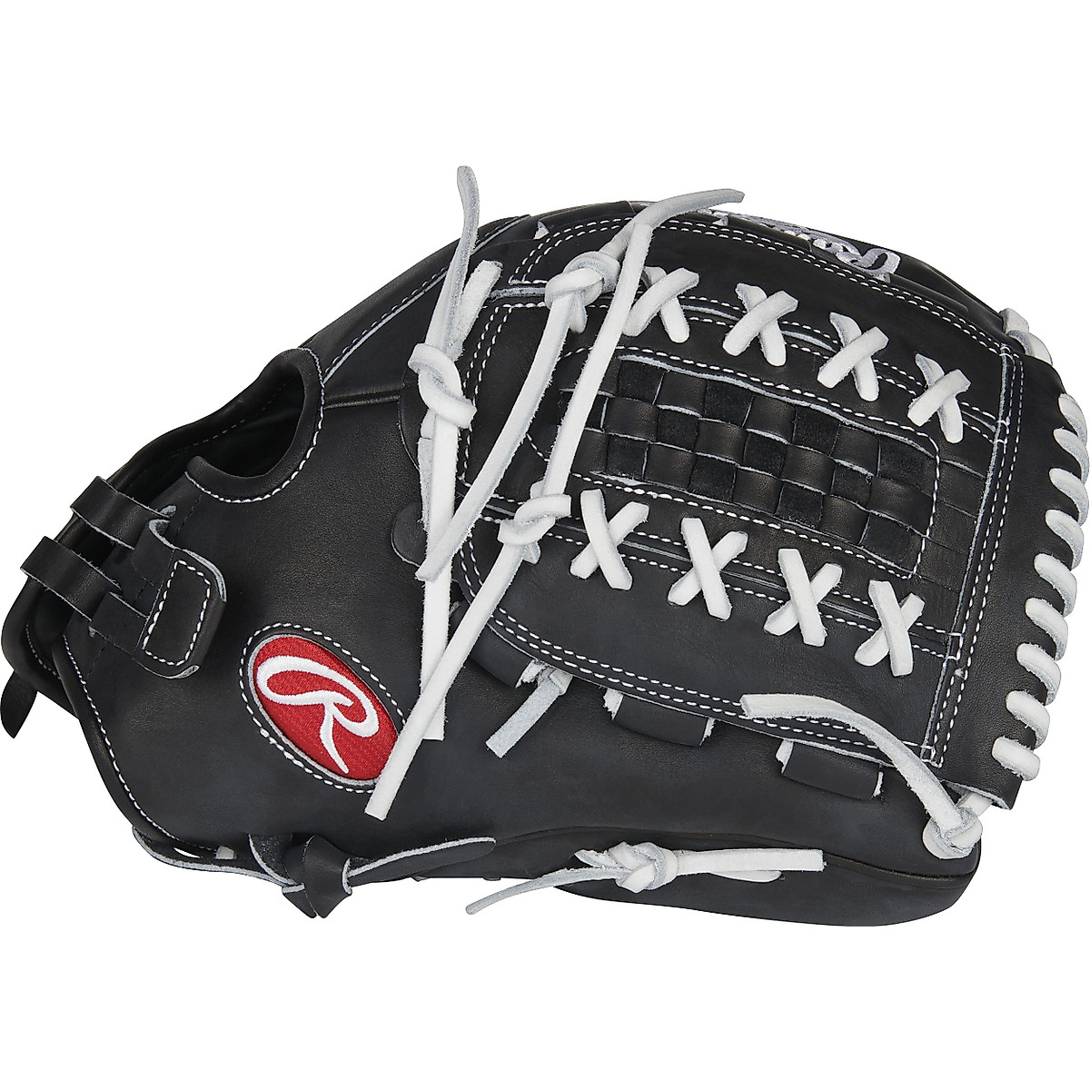 Rawlings | HEART OF THE HIDE Fastpitch Softball Glove | 12.5" | Double-Laced Basket Web | Right Hand Throw