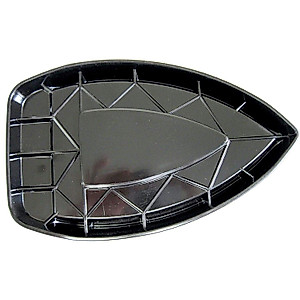 New Iron Heat Resistance Plastic Holder Stand Tray Ironing Dock Black Laundry