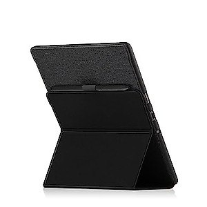 Suitable for Kindle Scribe 2022 E-Book Protective Case Shell 10.2 Inch Reader Multi-Folding Stand Protection Magnetic Belt Auto Sleep/Wake Function Solid Color,Black