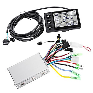 48V Controller Ebike Battery 36V 500W 36V 48V Waterproof LCD Display Panel Electric Scooters Equipment Scooter Controller Kit (2#36V 48V) (36V/48V 350W)