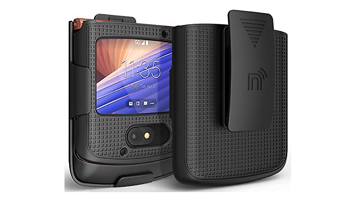 Motorola RAZR 5G Case with Clip | Slim Protective Holster Combo