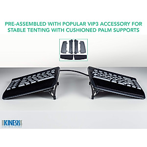 KINESIS Freestyle2 Ergonomic Keyboard w/ VIP3 Lifters for Mac (9" Separation)