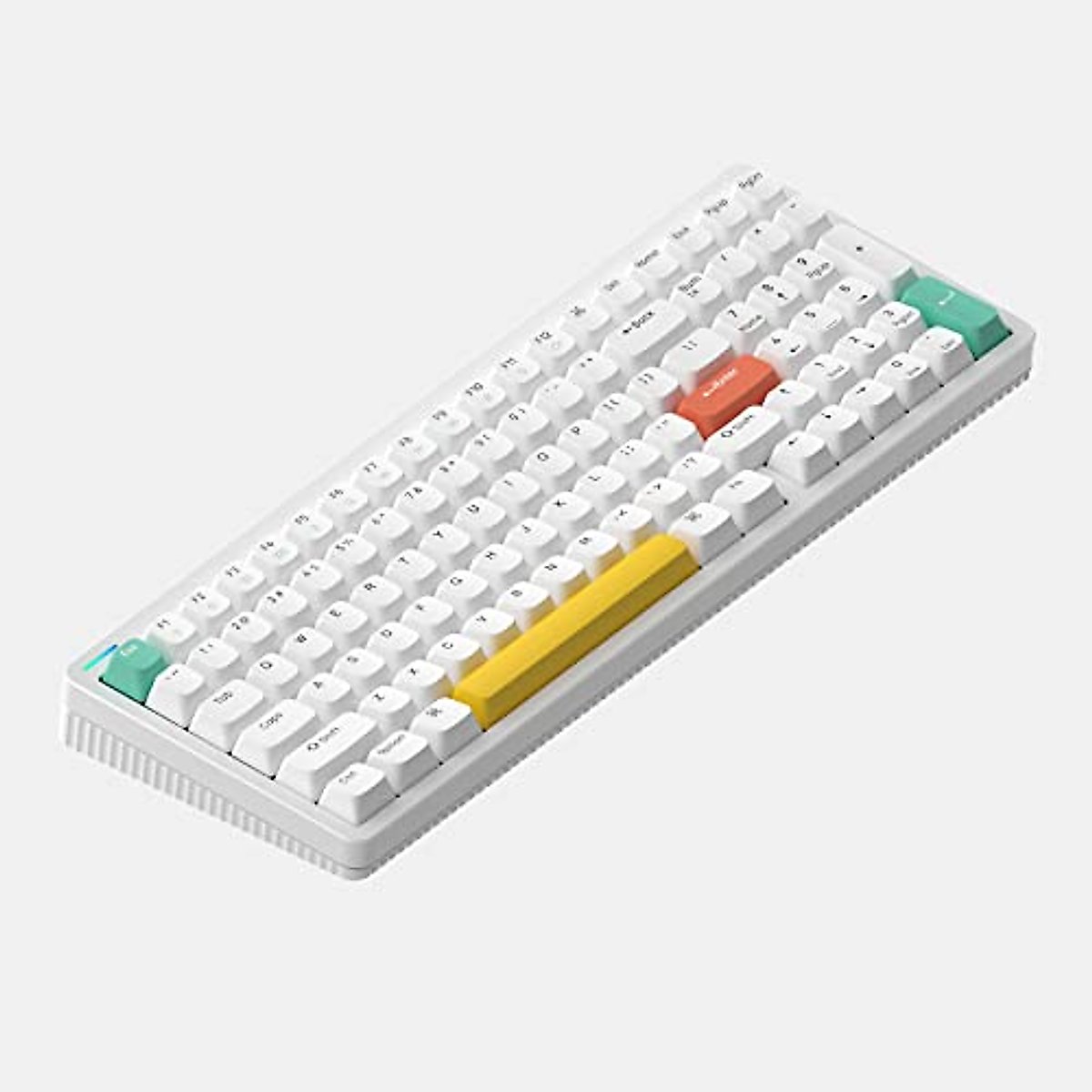 nuphy Halo96 Mechanical Gaming Keyboard, 96% RGB Hot-swap Wireless Keyboard, Supports Bluetooth、2.4G and Wired Connection，Compatible with Mac and Windows-White(Baby Kangaroo)