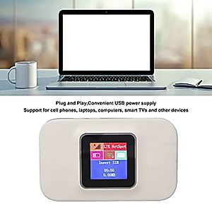 Pocket 5G 300Mbps Router, Mobile Router with SIM Card Slot, Mini Smart Router for Europe Home, Network Router, Support Multiple Encryption, Plug and Play