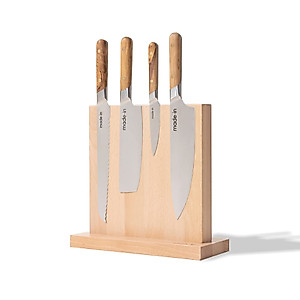 Made In Cookware - Knife Block - Italian Beechwood - Crafted in Italy