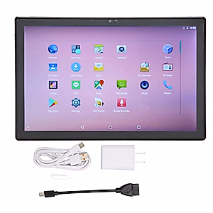 RTLR 10 Inch Tablet, 1960x1080 IPS HD Large Screen Call Tablet for Entertainment (US Plug)