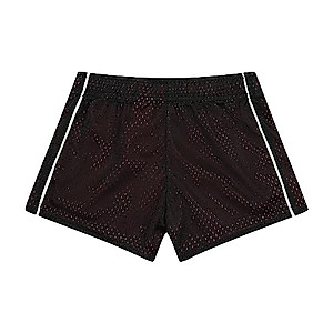 PUMA Girls' Big Active Short, Black, Medium