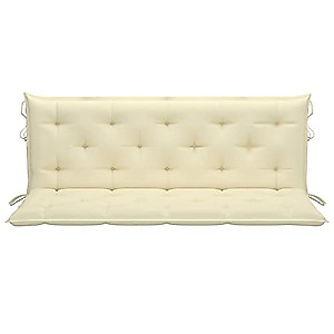 imasay Cushion for Swing Chair Cream White 59.1" Fabric