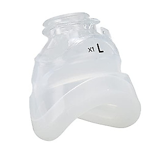 ANNAD Nasal Cover Cushion, Breathing Machine Accessory Flexible Portable Nasal Guard Cushion for Wisp for Hospital for Home L