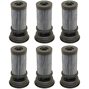 RAParts Six (6) New Aftermarket Hydro Filter Elements, Fits Toro 117-0390 and Fits Exmark 116-0164
