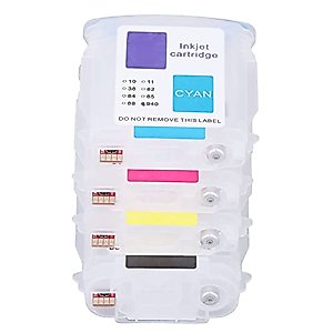 4PCS Ink Cartridge Inkjet Refill Ink Cartridge Ink Cartridge Replacement Printer Refill Box Replacement for HP OFFICEJET PRO 8000 4 Colors