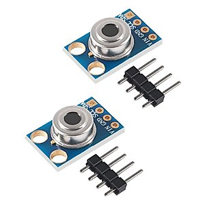 ACEIRMC 2pcs GY-906 MLX90614ESF Non-Contact Infrared Temperature Sensor Module IIC I2C Serial for Arduino