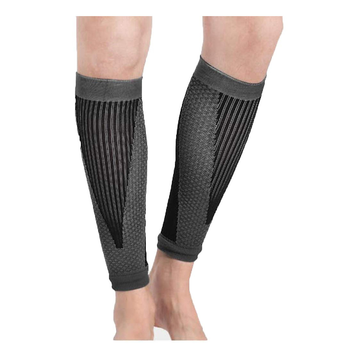 PURFUN Men Boys Compression Calf Shin Supports Slings Professional Arthritis Tendonitis Calf Leg Sleeve Socks Dance Yoga Team Sports Training Volleyball Calf Splints Supports Guard Protection Gear