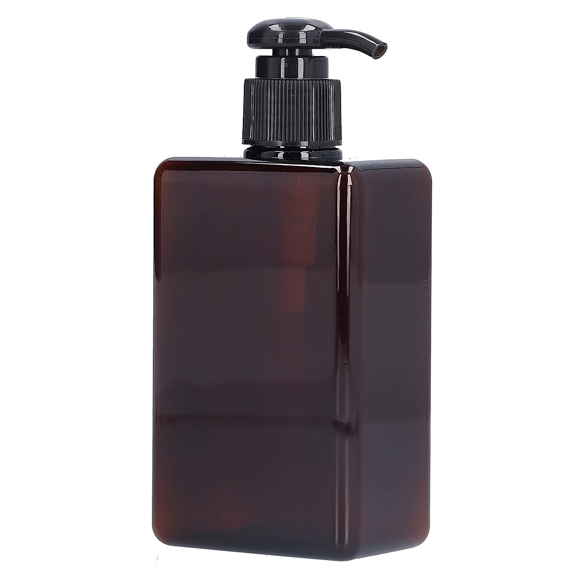 FIYO 3Pcs Empty Shampoo Bottles, 280 ml Pump Bottle Dispenser Refillable Portable Travel Containers Hand and Dish Soap Dispenser for Kitchen Bathroom(Brown)