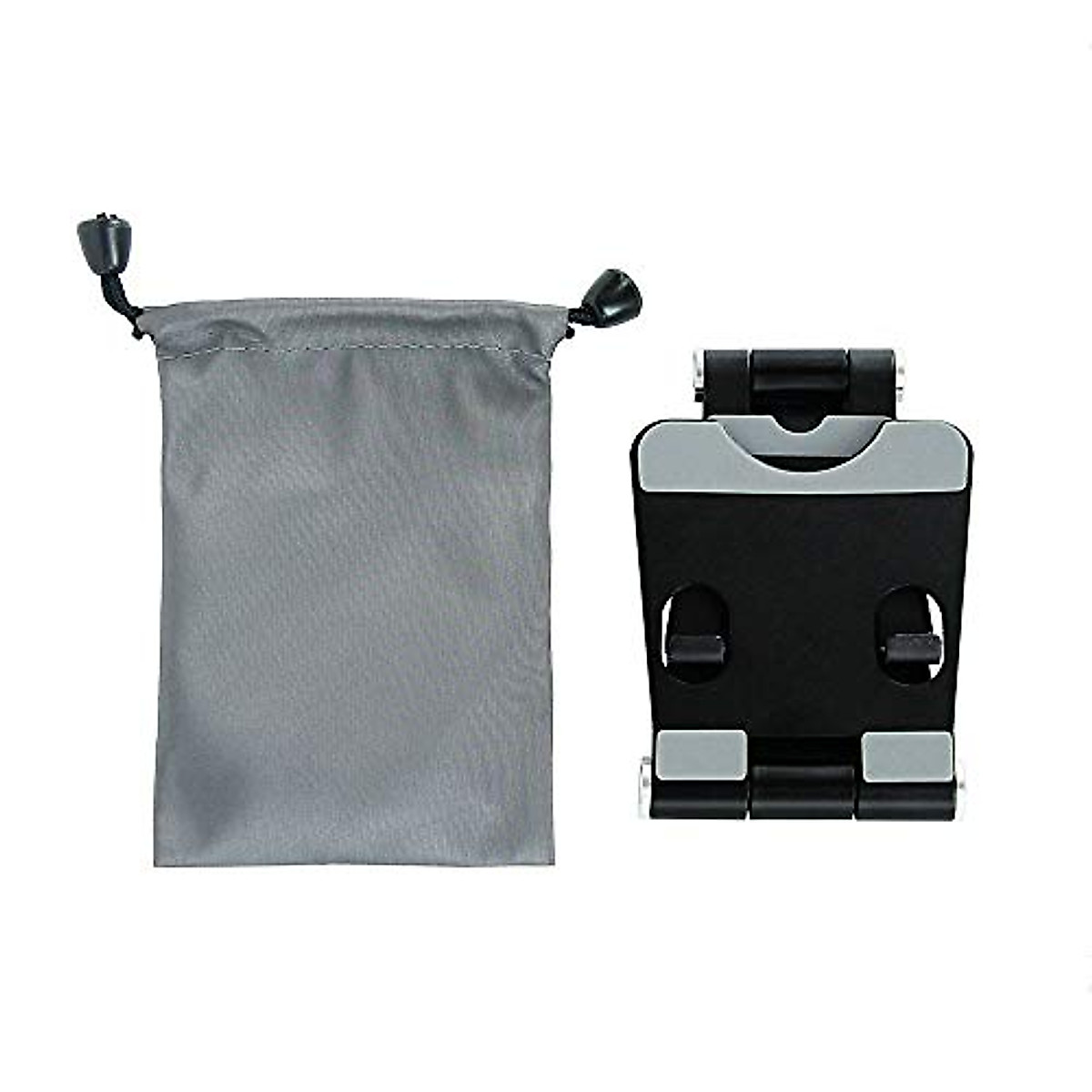 KSWLLO Foldable Cell Phone Stand, Handsfree Mobile Phone Holder for Desk with Adjustable View Angle, Well Made Cell Phone Holder for Smartphones Nintendo Switch 7-10 inch Tablets