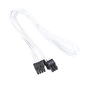 OUCAXIA PSU 8 Pin to 6+2 Pin PCIE Sleeved Cable, Male to Male GPU Cable for Seasonic Focus Prime ASUS ROG Thor Strix Modular Power Supply (65cm)