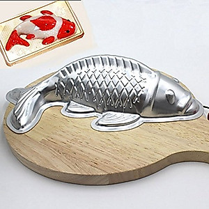 wotoy 10-inch Non-stick Animal Fish Cake Baking Pan Aluminum Pans Mold