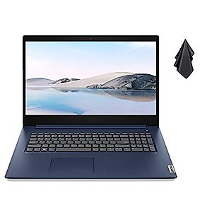 2021 Newest Lenovo IdeaPad 3 Laptop, 17.3" HD+ Display, Intel Core i5-1035G1 Processor (Beats i7-8565U), 20GB DDR4 RAM, 512GB PCIe SSD, HDMI, Bluetooth, Wi-Fi, Webcam, Windows 10, Blue