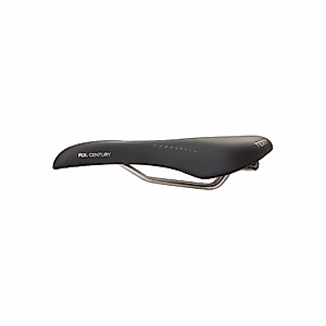 Terry Fly Century Mountain Bicycle Saddle | Bicycle Seat Optimized for Men - Flexible & Comfortable | Lightweight Cushion, Central Relief Zone, Ergonomic Design, Black Fibra-Tek