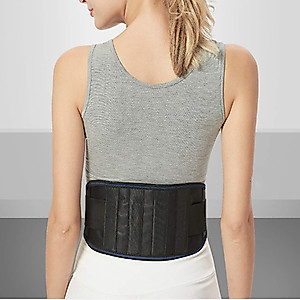 LSRRYD Lower Back Support Belt Lumbar Support Brace Self-Heating for Pain Relief and Injury Prevention Herniated Disc (Size : XX-Large)